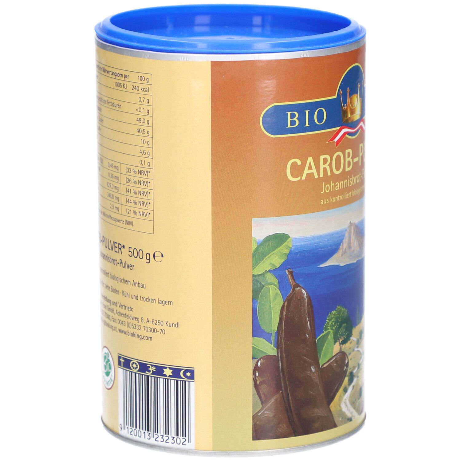 BIO KING CAROB PULVER 500 g - Shop Apotheke