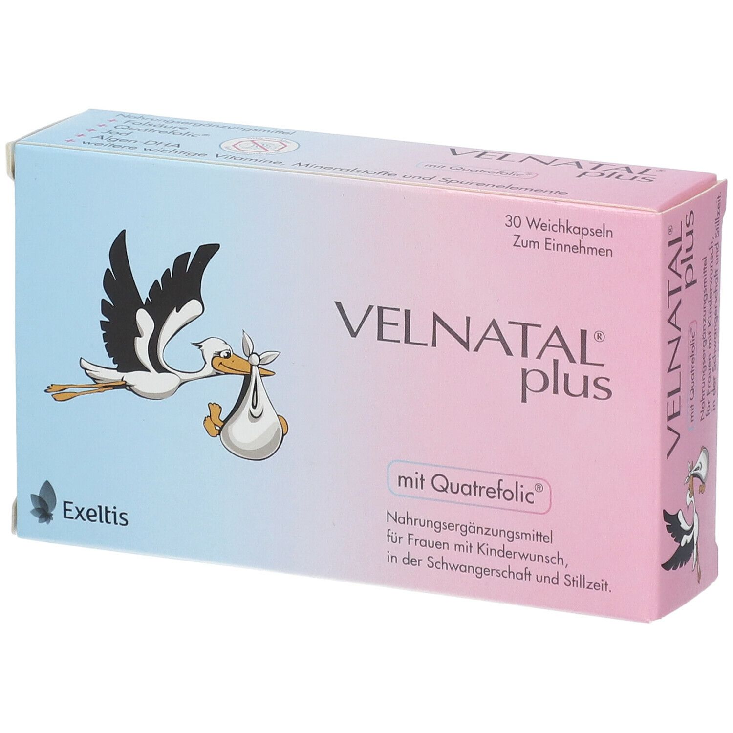 B. VELNATAL® plus mit Quatrefolic® 30 St 30 St - shop-apotheke.at