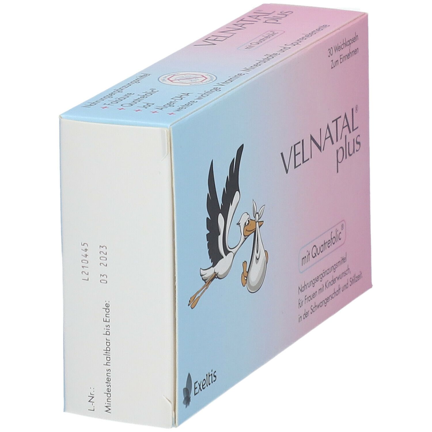 B. VELNATAL® plus mit Quatrefolic® 30 St 30 St - shop-apotheke.at