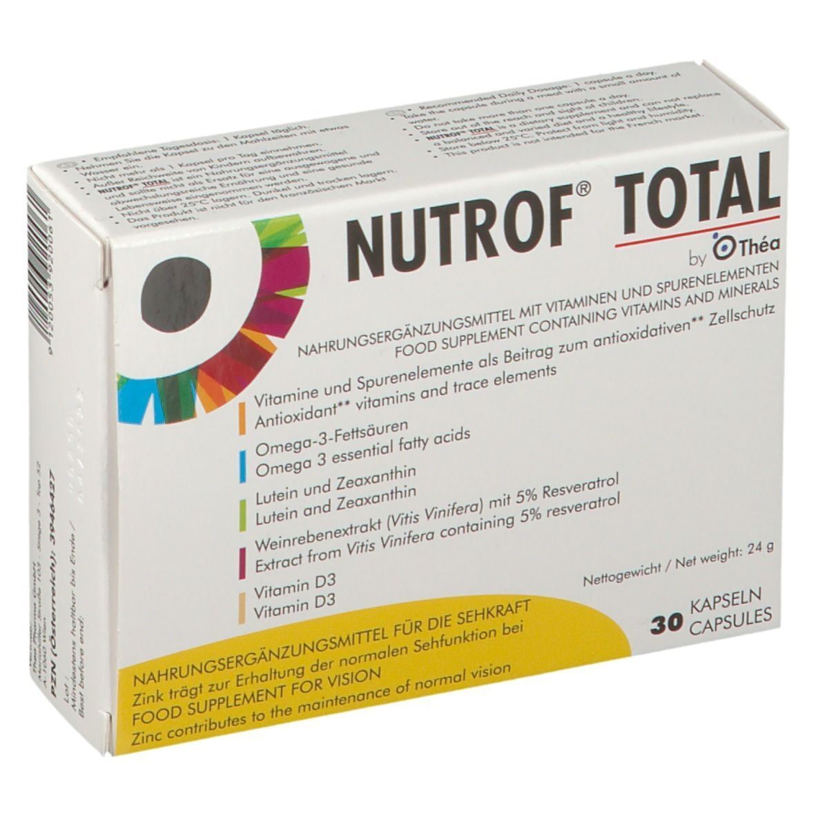 NUTROF® TOTAL 3x30 St - Shop Apotheke