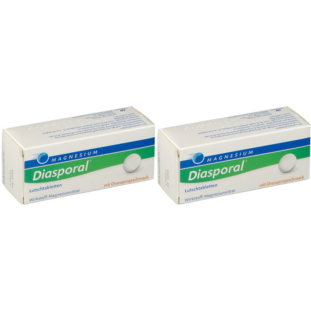 Magnesium-Diasporal® Lutschtabletten 2x50 St - shop-apotheke.at