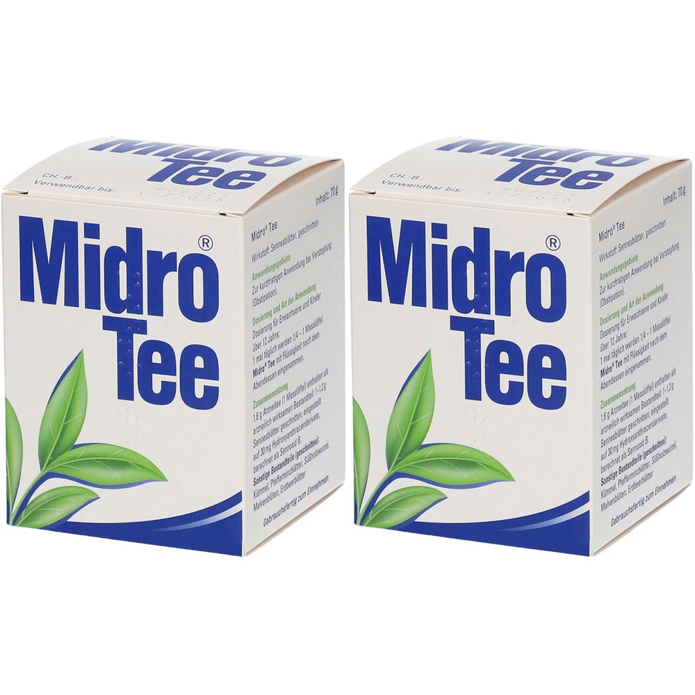 Midro® Tee 2x70 g - Shop Apotheke