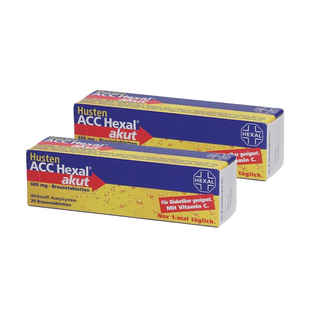 Husten ACC Hexal® akut 600 mg 2x20 St - Shop Apotheke