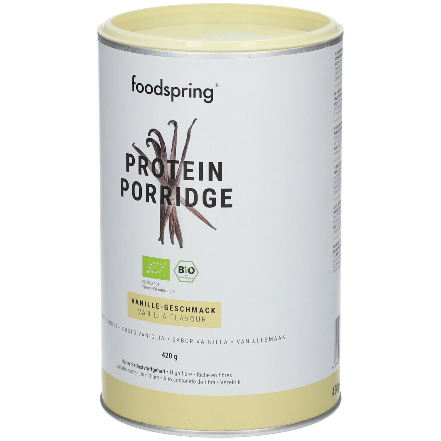 foodspring® Protein Porridge Vanille 420 g - SHOP APOTHEKE