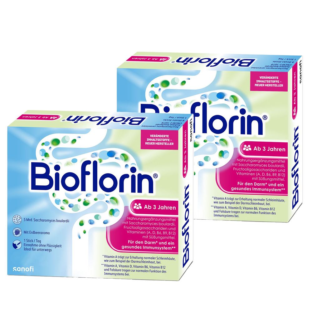 Bioflorin® Für den Darm und ein gesundes Immunsystem 1 + 1 GRATIS 2x8 ...