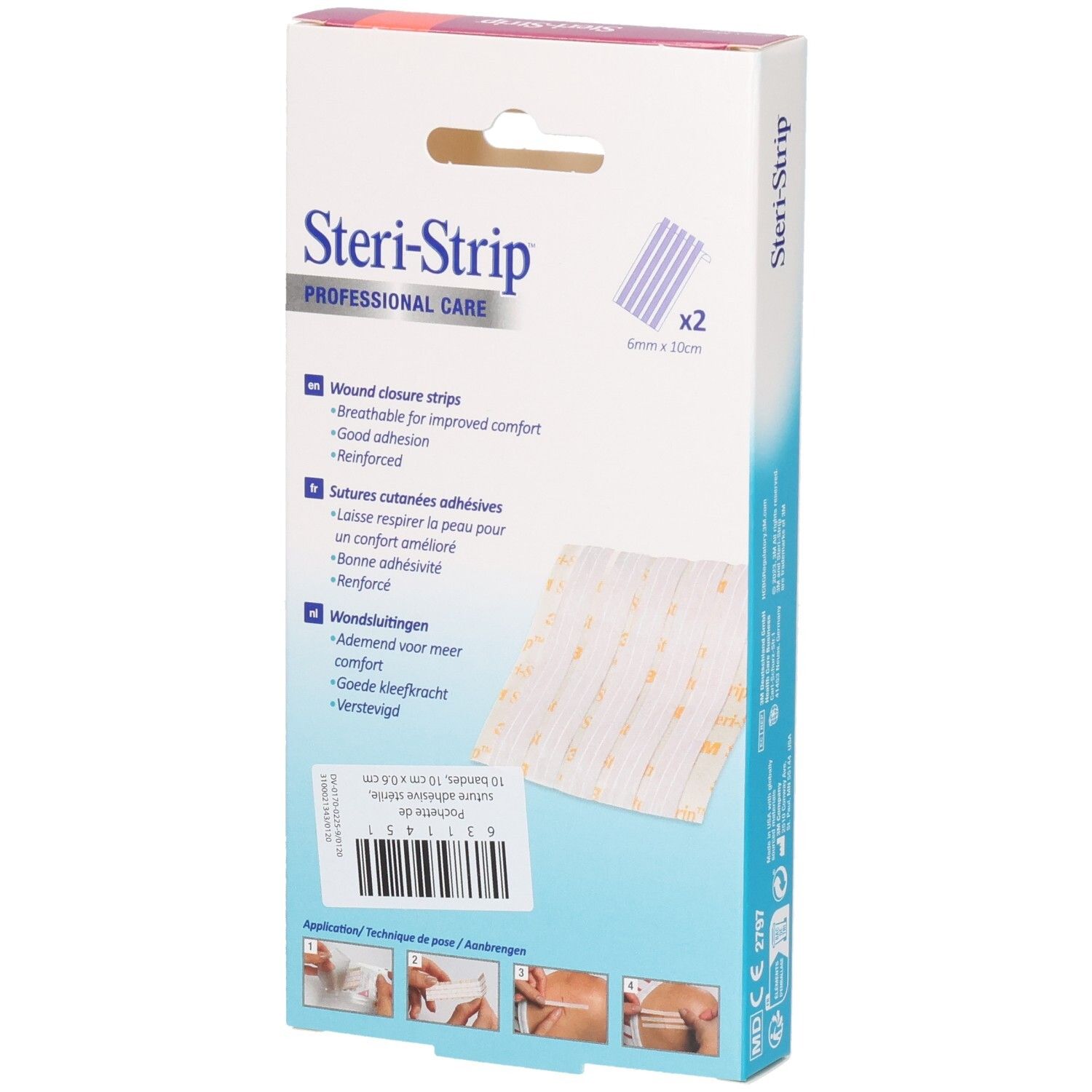 Steri-Strip 3M Sterile 6mm x 100mm 10 pz | Redcare