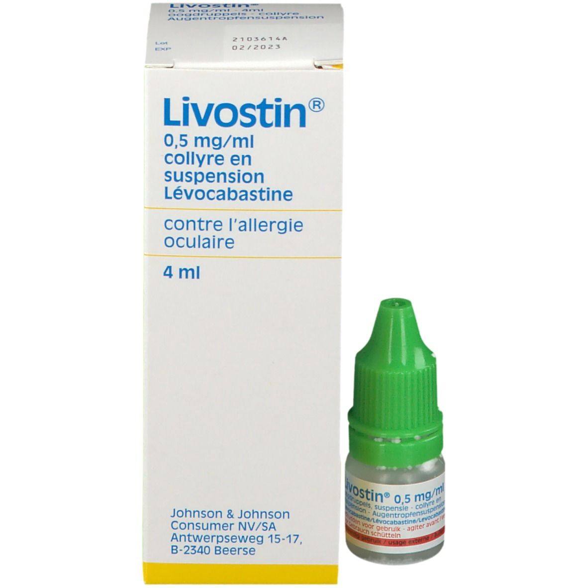 Livostin® Oogdruppels | Allergie 4 ml - Farmaline