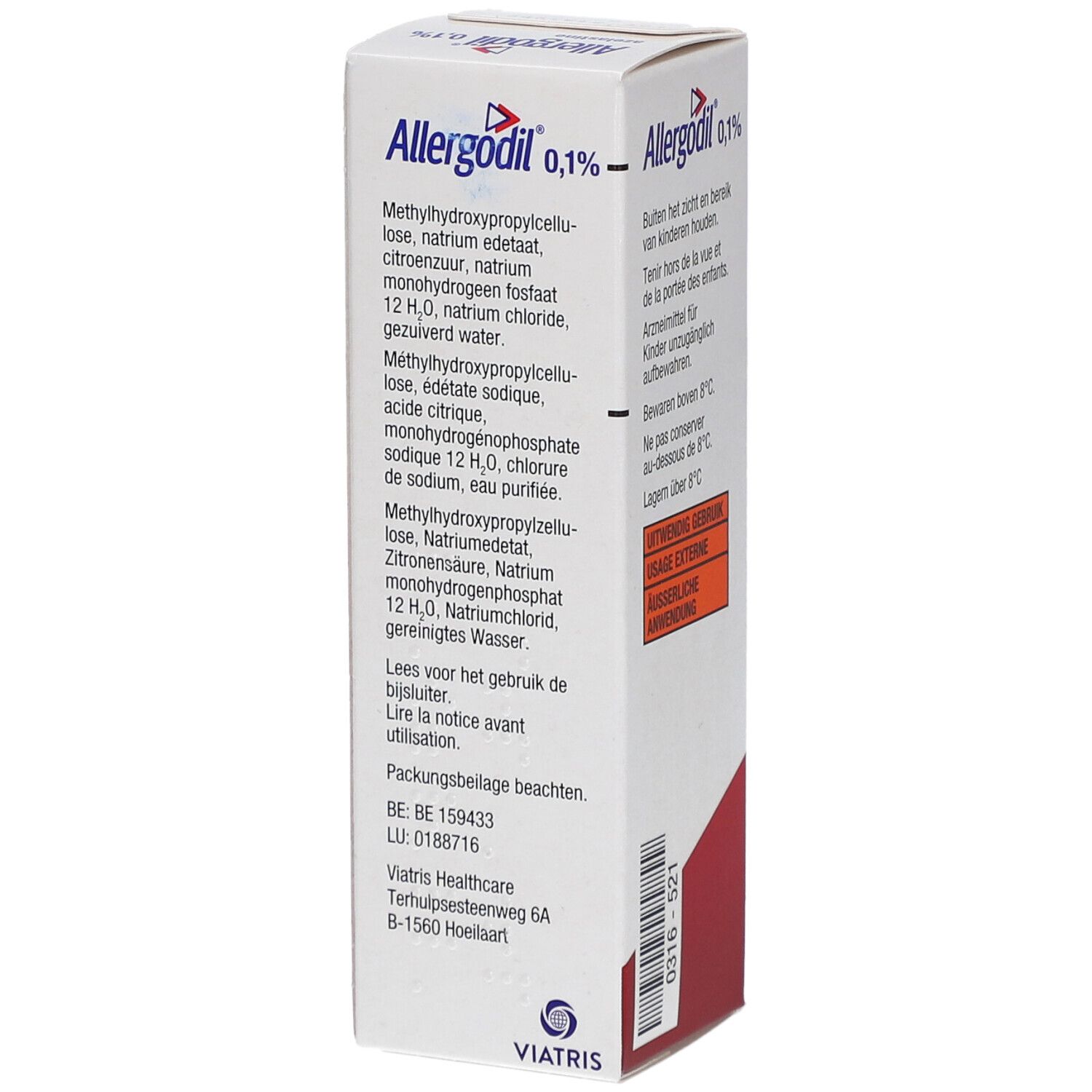 Allergodil Neusspray 10 ml - Farmaline
