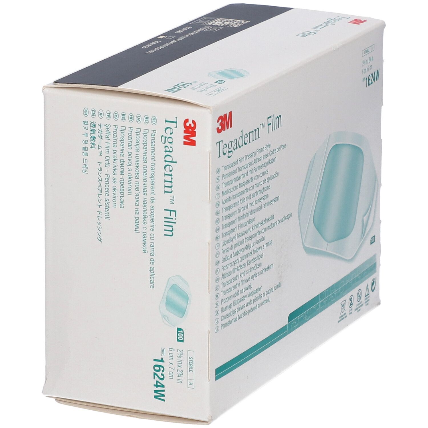 3M™ Tegaderm™ Film Pansements transparents (6 cm x 7 cm) 1624W 100 pc(s ...