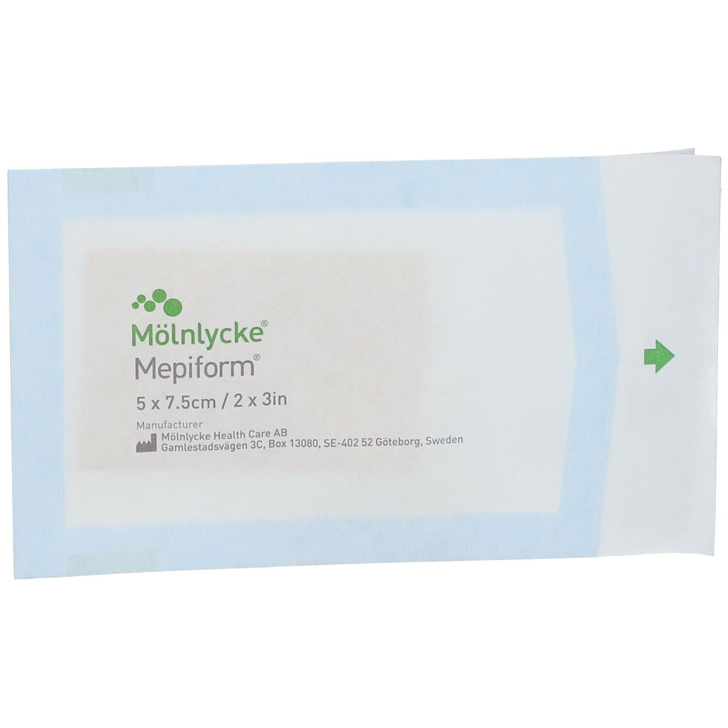 Mepiform Pansement Auto adh sif Silicon Anti Cicatrice 5 Cm X 7 5 Cm 1