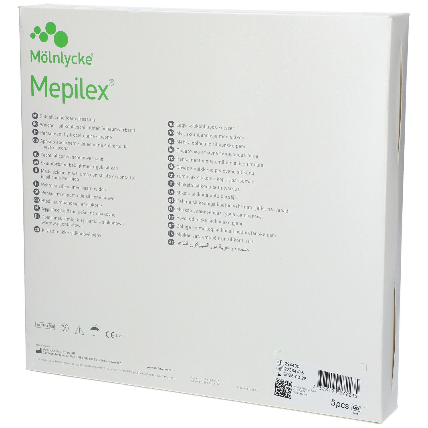 Mepilex® 20 cm x 20 cm 5 pz - Redcare
