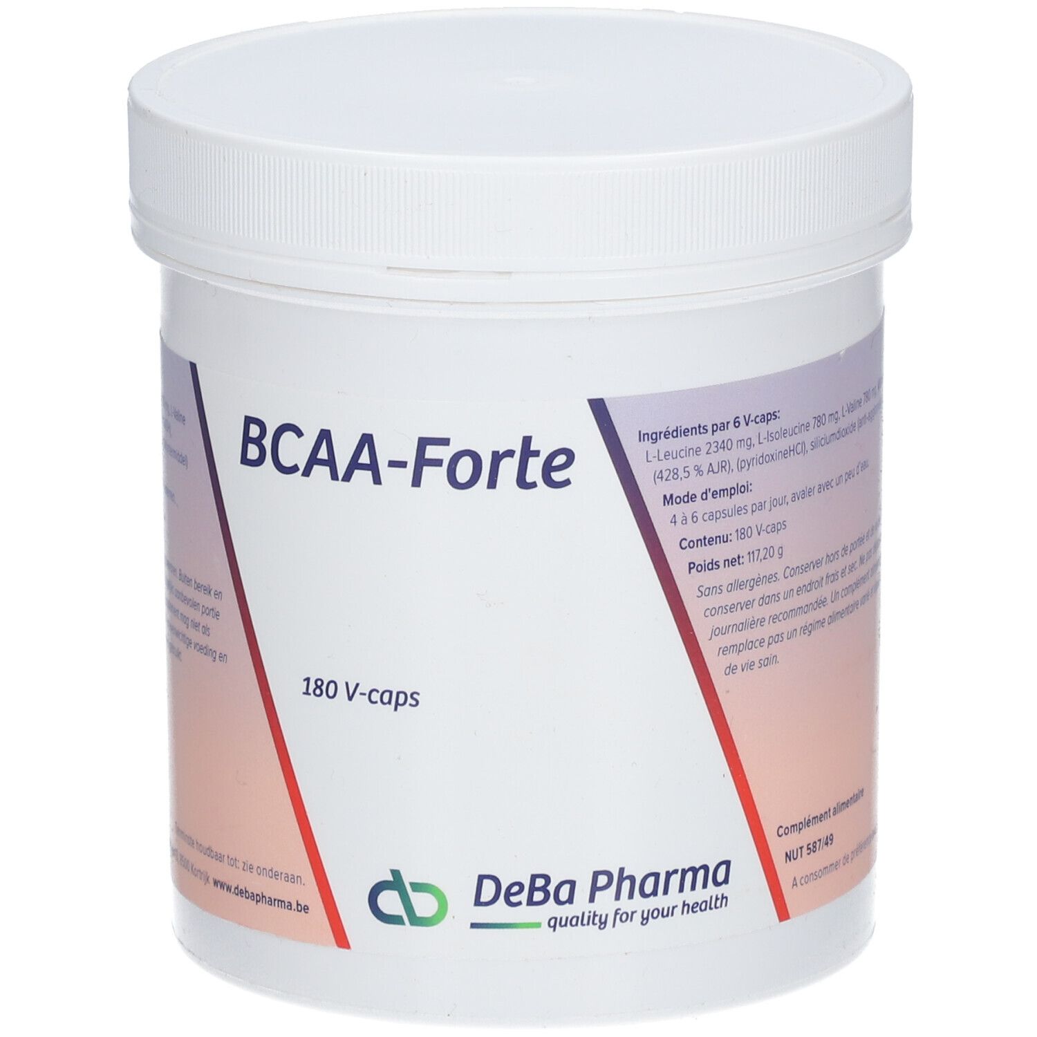 Deba Pharma BCAA Forte 180 pz | Redcare