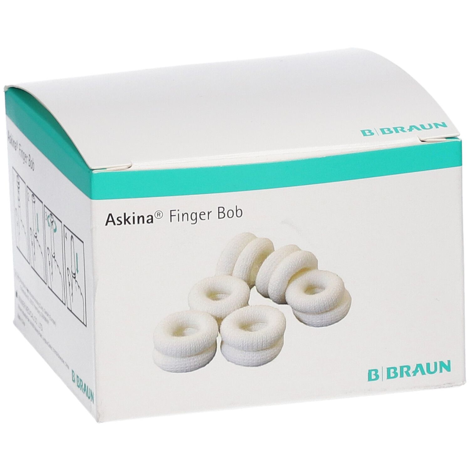 B. Braun Askina Finger Bob Fingerfixierverband für Wundauflagen 50 ...
