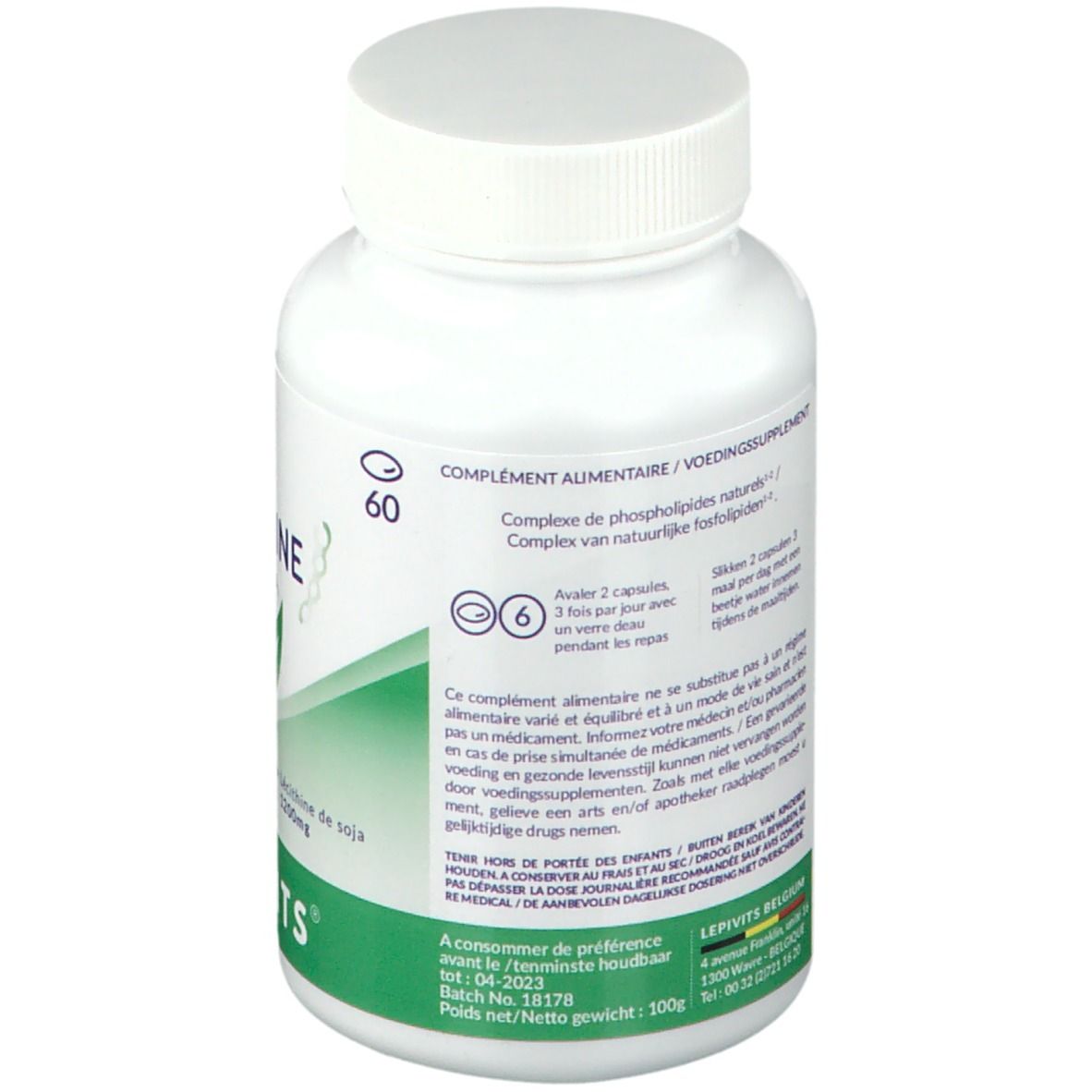 Leppin Soya Lecithine 1200Mg 60 pz | Redcare