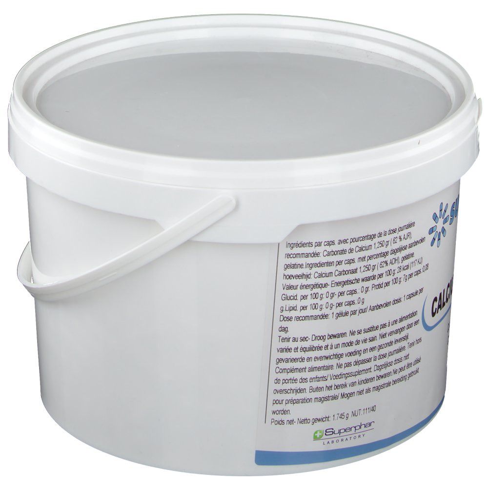 Calcium Carb. Supercaps 1250Mg 1000 pz | Redcare