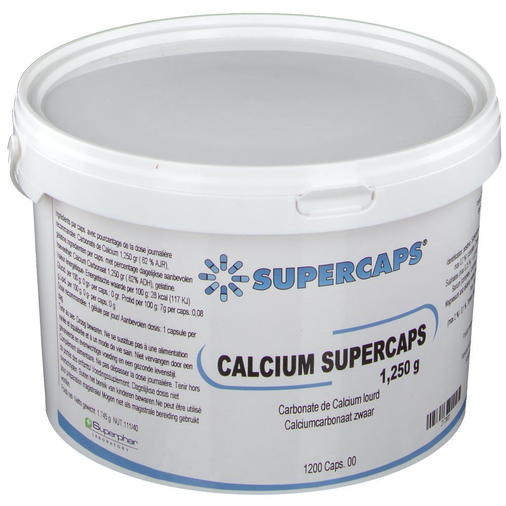 Calcium Carb. Supercaps 1250Mg 1000 pz | Redcare