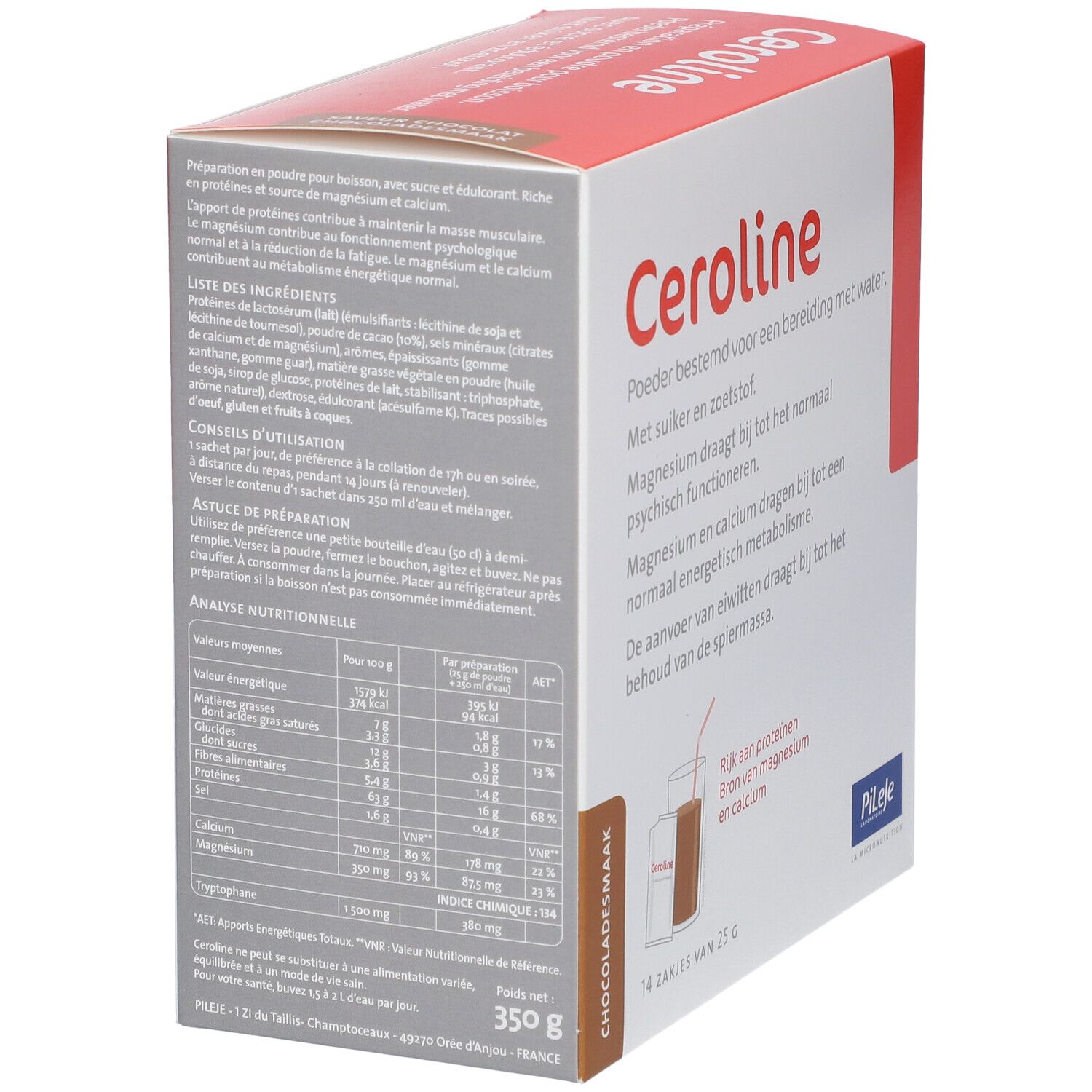 Ceroline Chocolat Powder 14x25 g | Redcare