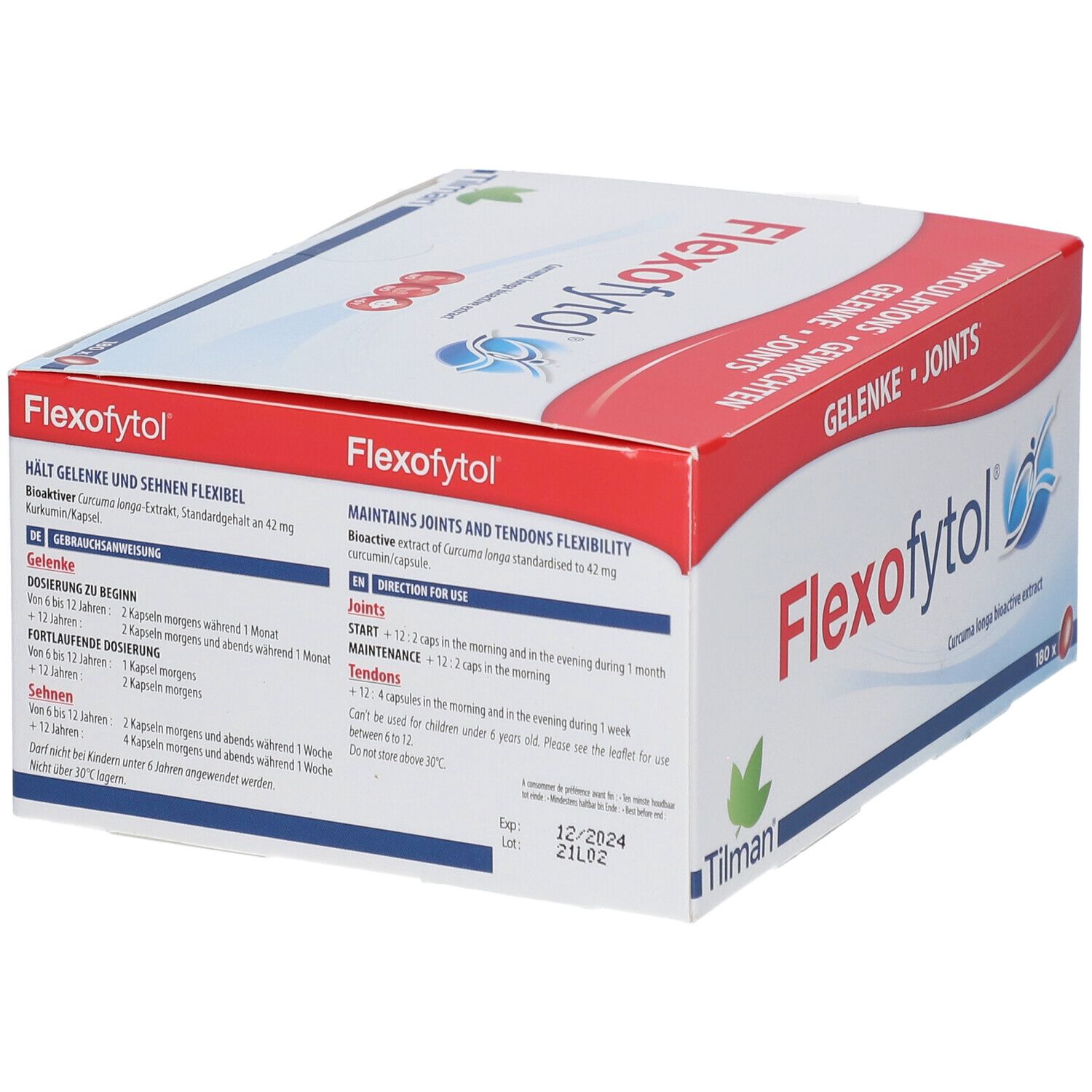 Tilman® Flexofytol® 180 St - Shop Apotheke