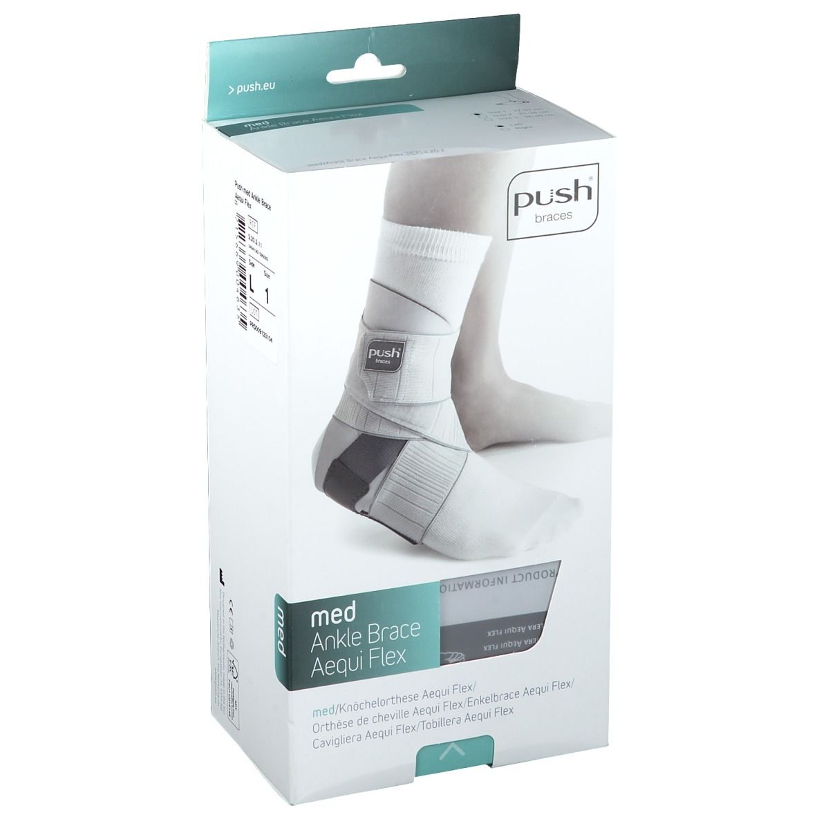 Push Med Cavigliera Aequi Flex Sinistra 27-31cm T1 1 pz | Redcare