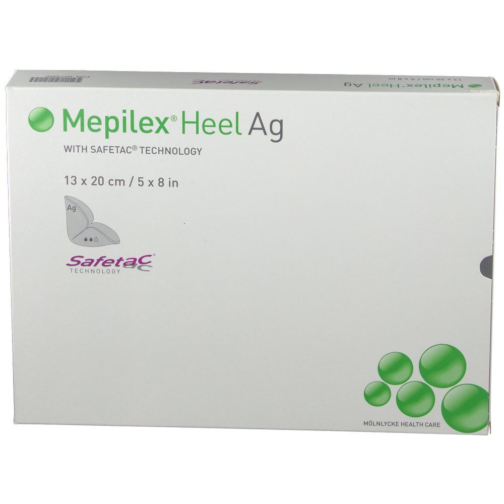 Mepilex® Heel Ag 13 x 20 cm 5 pz | Redcare