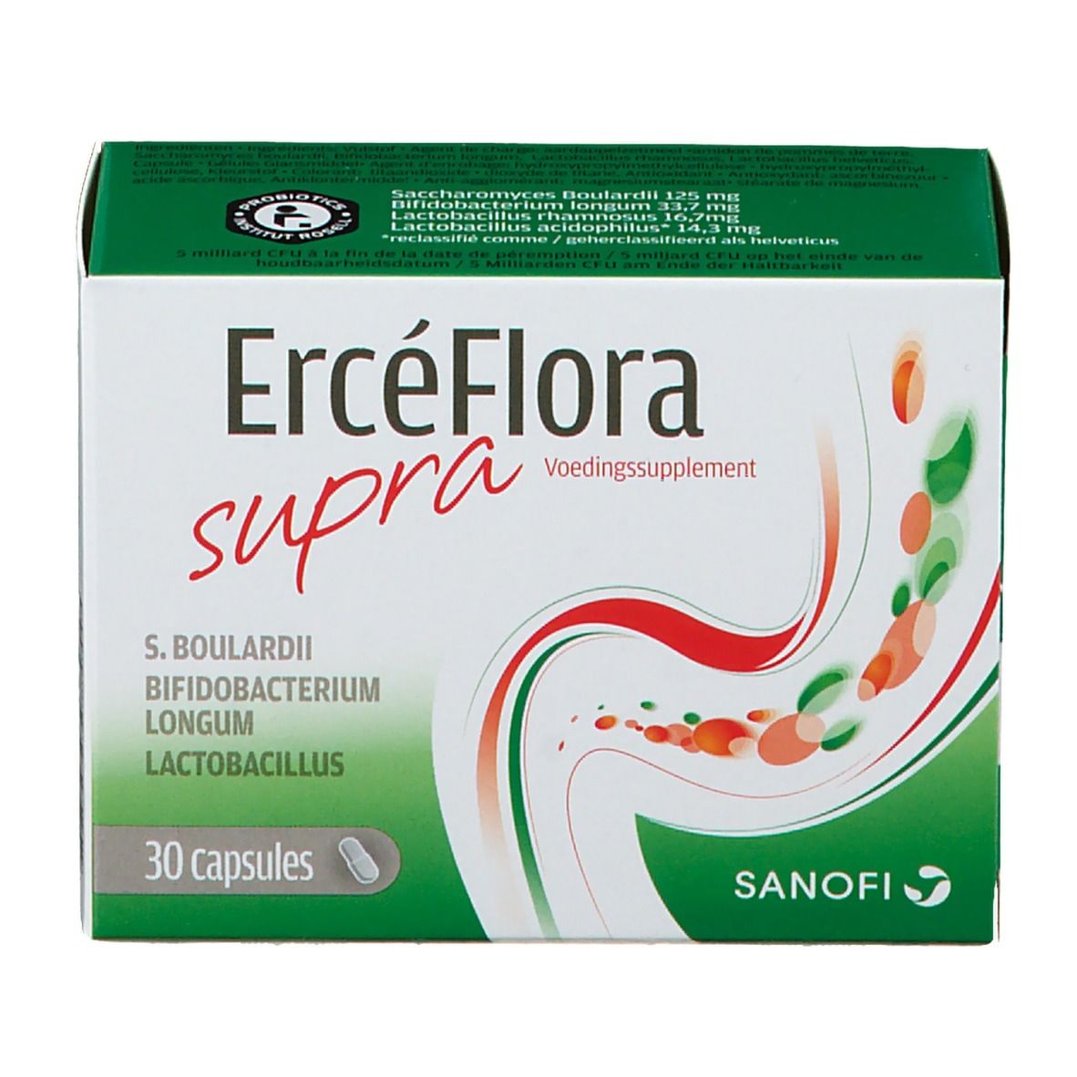 Erceflora Supra 125mg 30 pz | Redcare