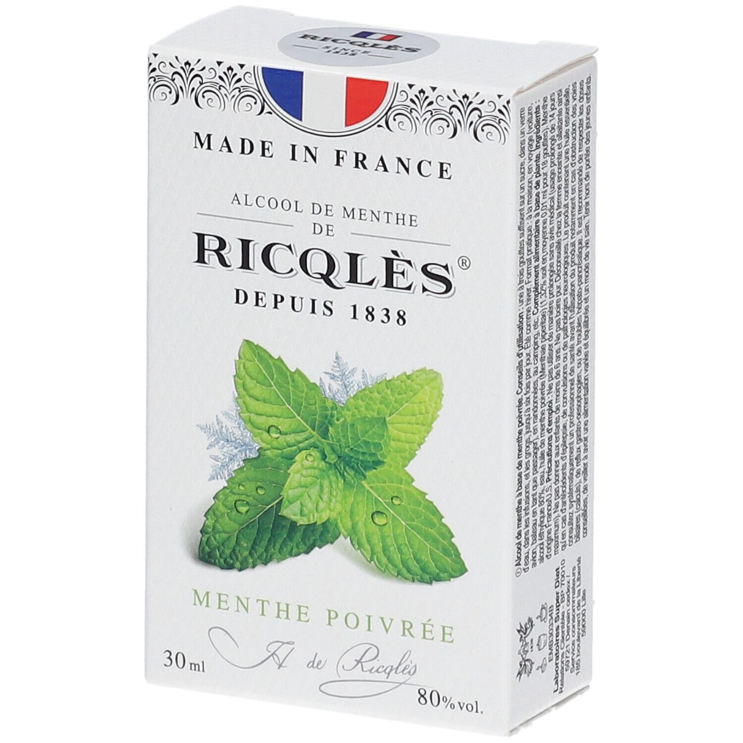 RICQLES Alcool de Menthe 30 ml | Redcare