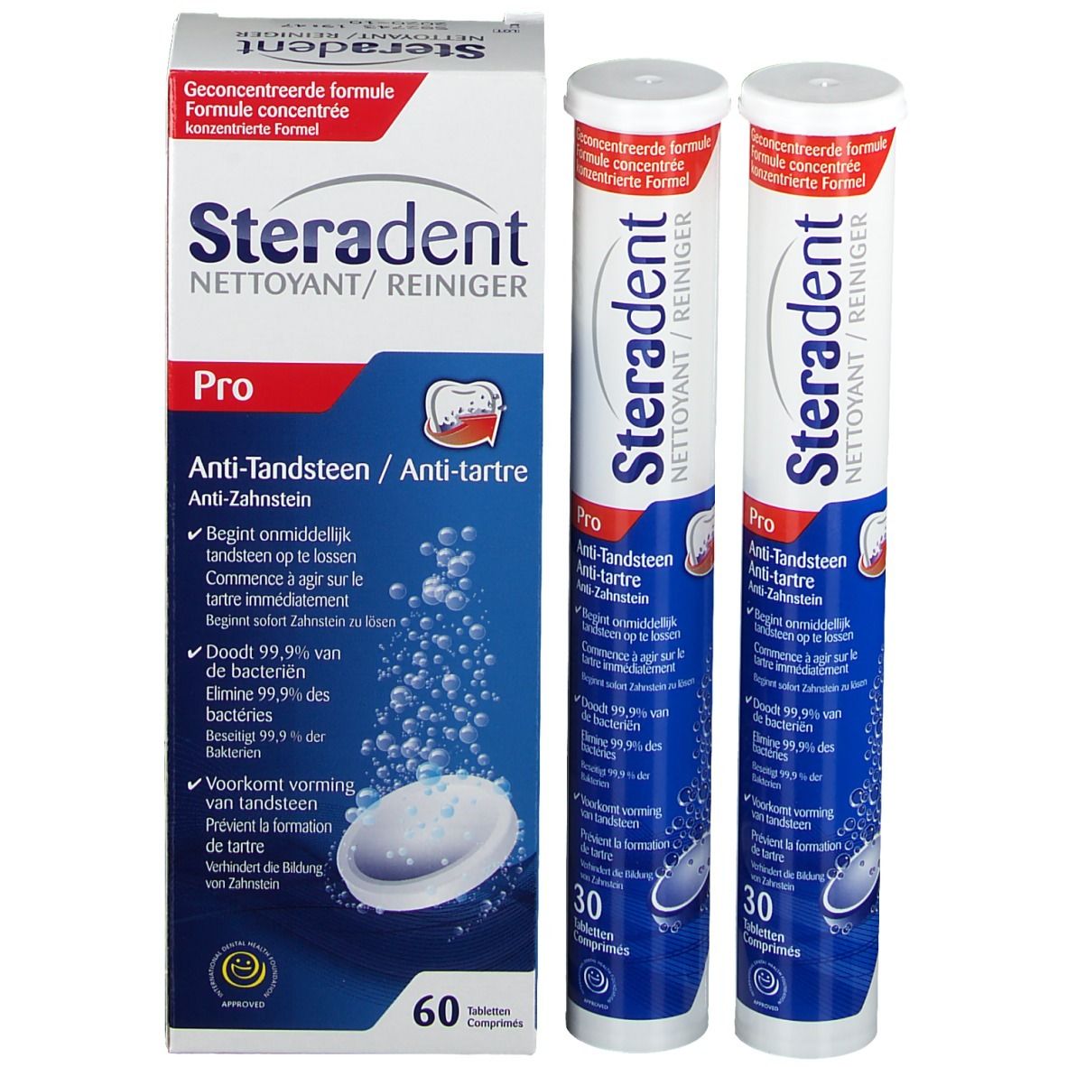 Steradent Anti-Calculus Pro 60 pz | Redcare