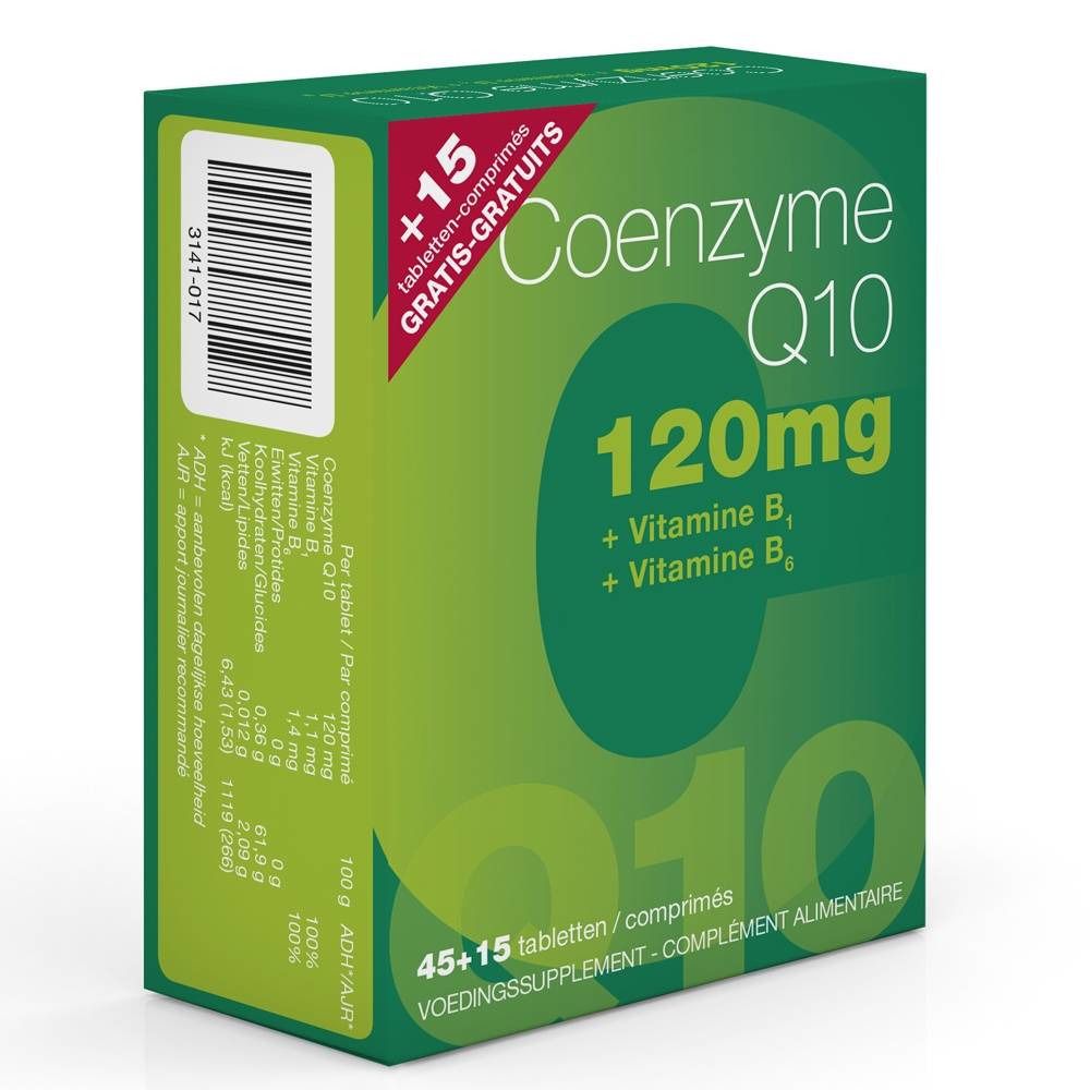 Revogan Coenzyme Q10 + Magnesium 120mg 15 FREE 60 pz - Redcare
