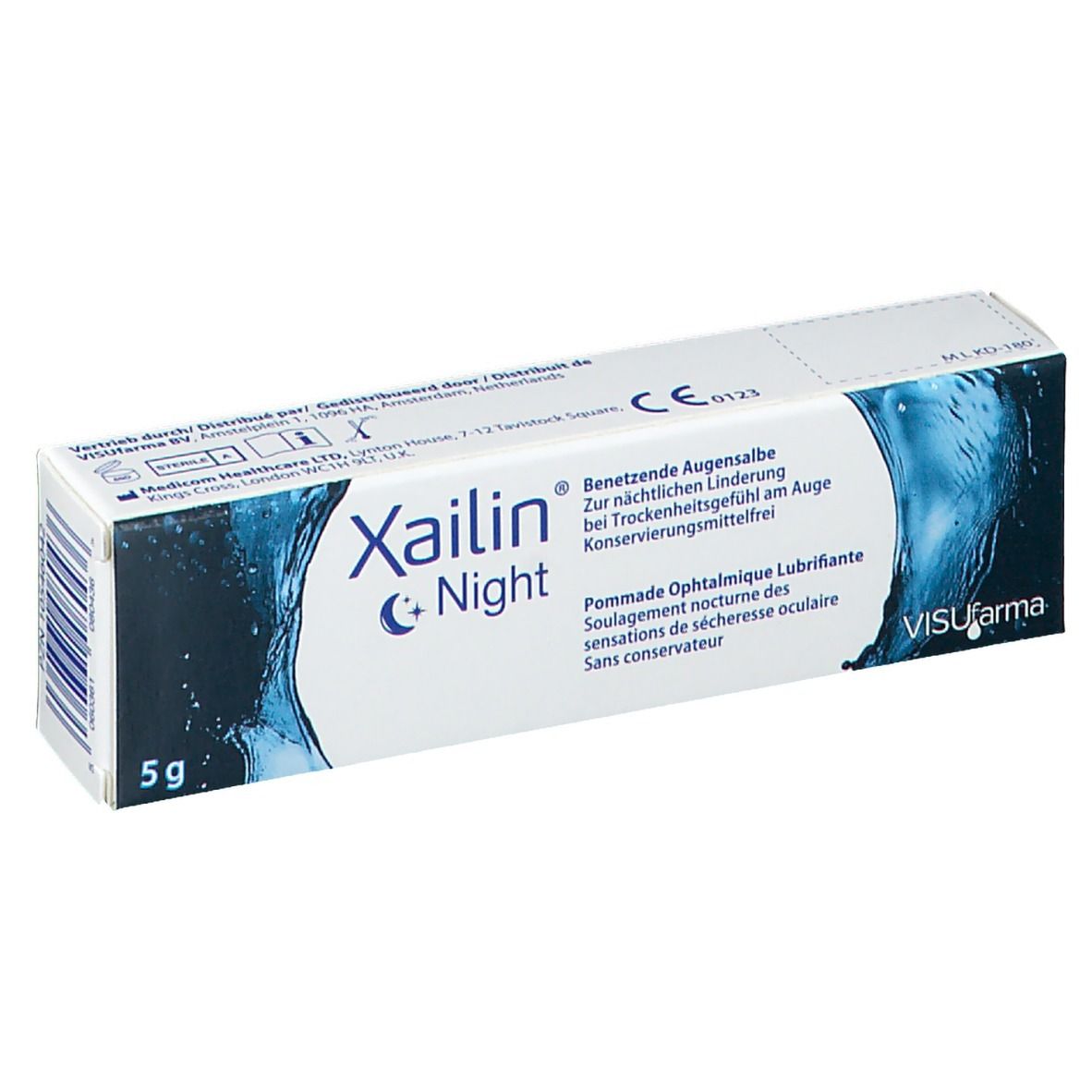 Xailin Night Pomata Oftalmica Lubrificante 5 g | Redcare