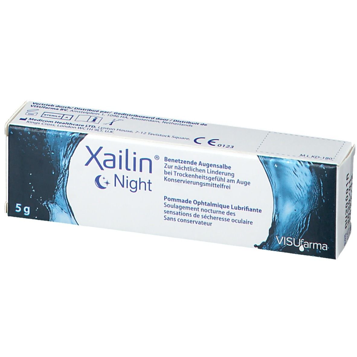 Xailin Night Pomata Oftalmica Lubrificante 5 g | Redcare