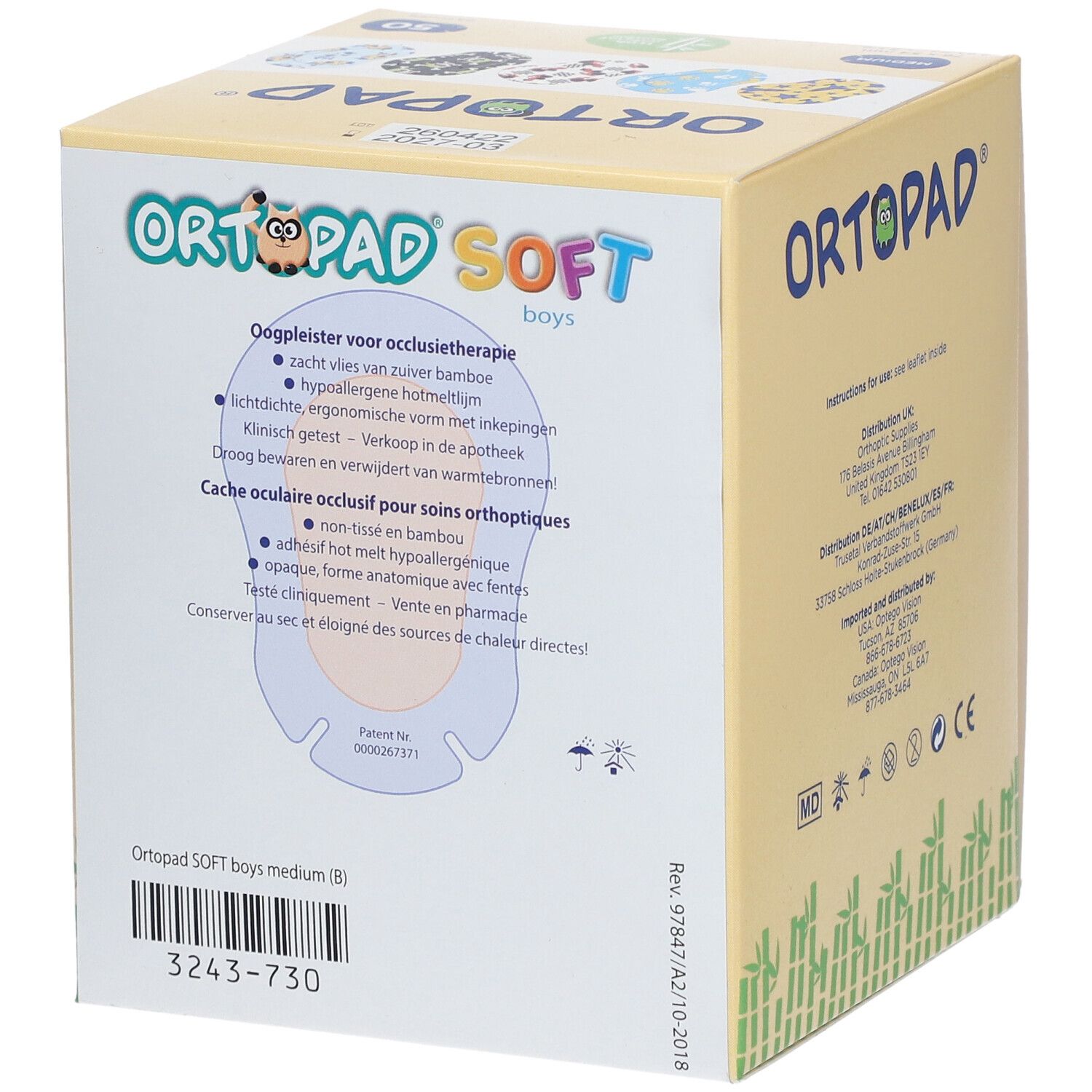 Ortopad® SOFT Boys Medium 76 x 54 mm 50 pc(s) - Redcare Apotheke