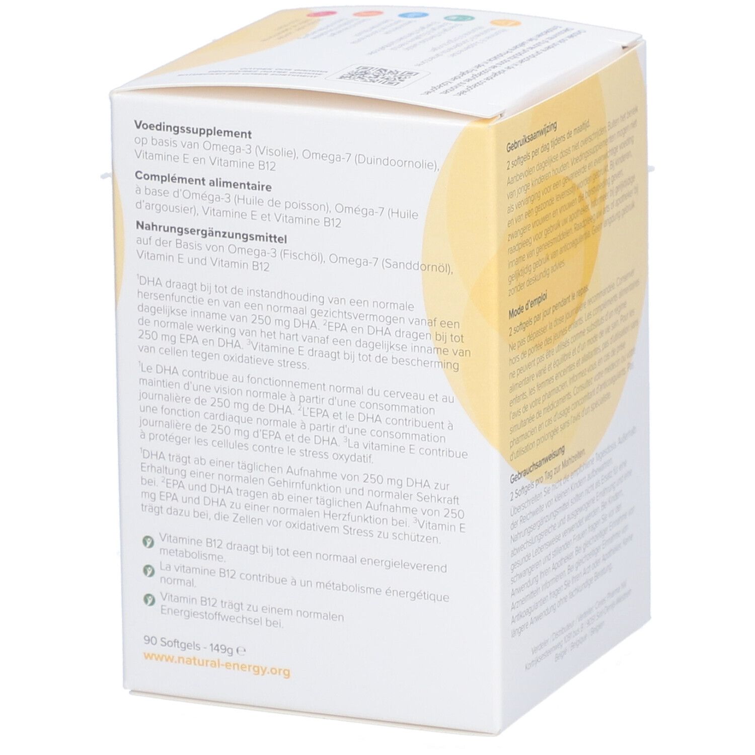 Natural Energy Omega 3+7 Balance 90 pz | Redcare