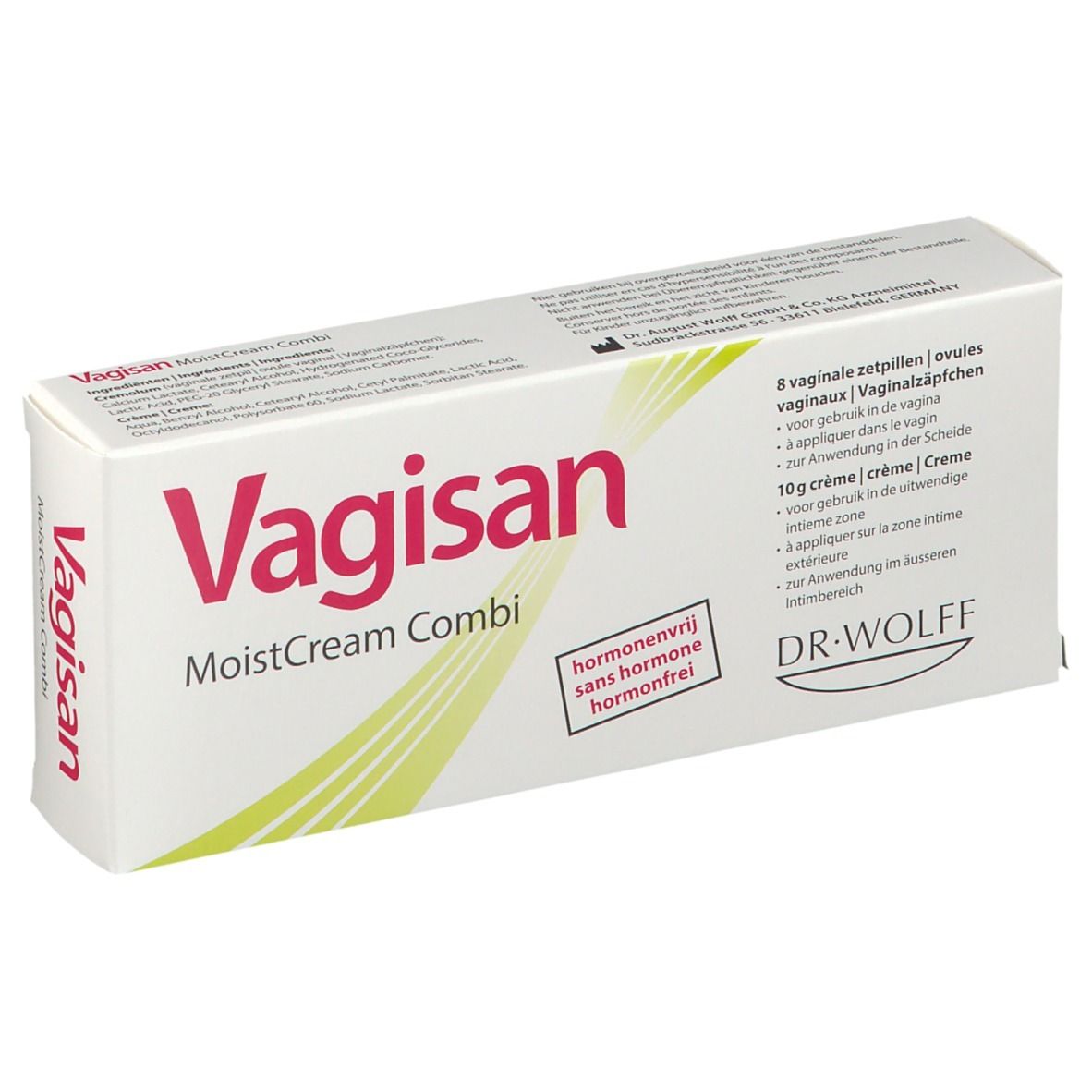 Vagisan Combi Cream + 8 Ovules 10 g | Redcare