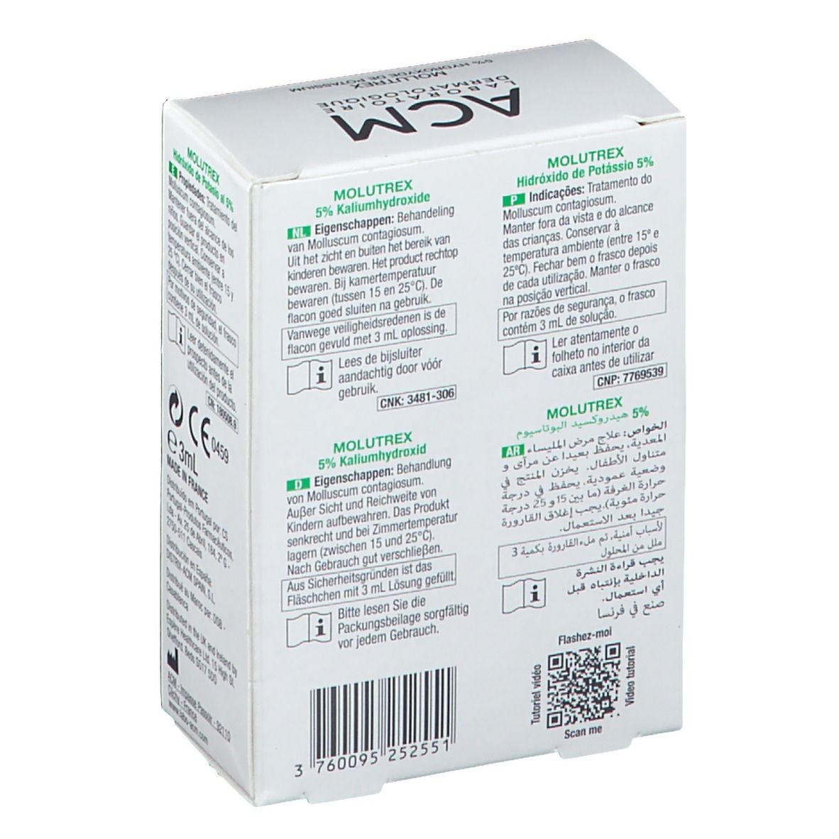 Molutrex 5% Solution 3 ml | Redcare