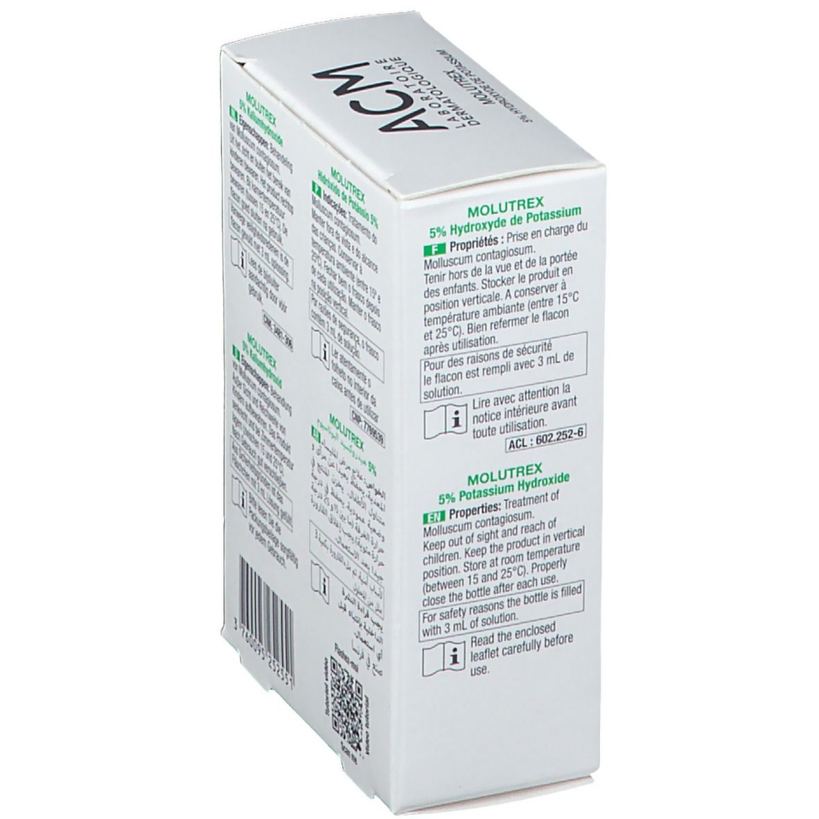Molutrex 5% Solution 3 ml | Redcare