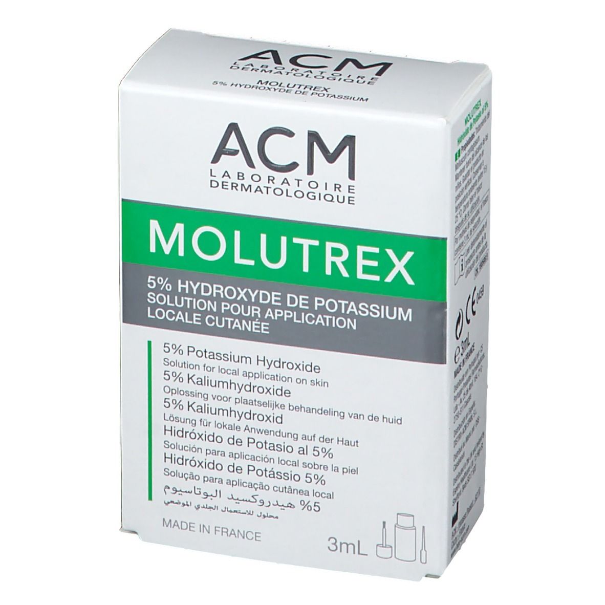Molutrex 5% Solution 3 ml | Redcare