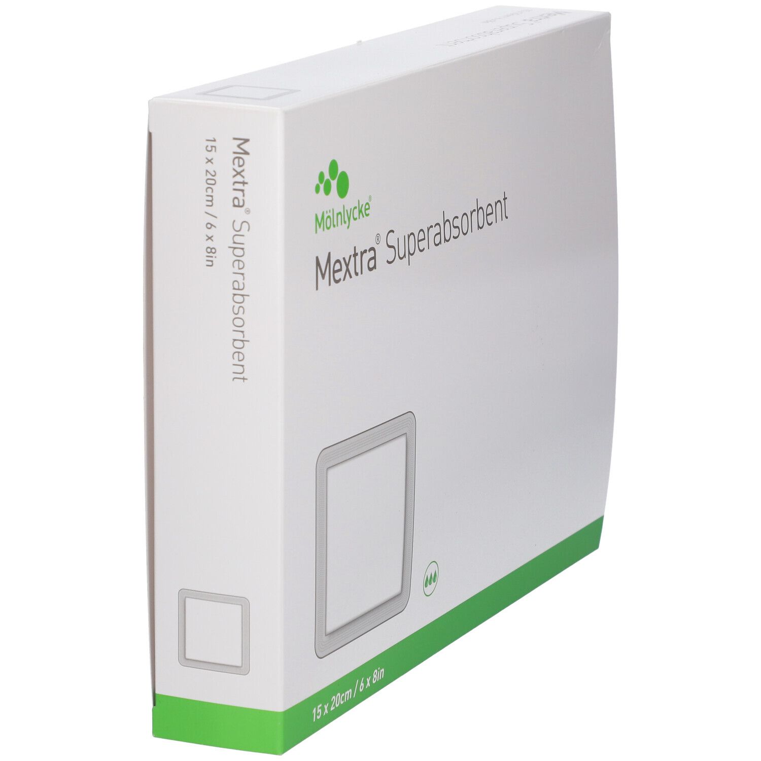 Mextra® Superabsorbant 15 x 20 cm 10 pc(s) - Redcare Pharmacie