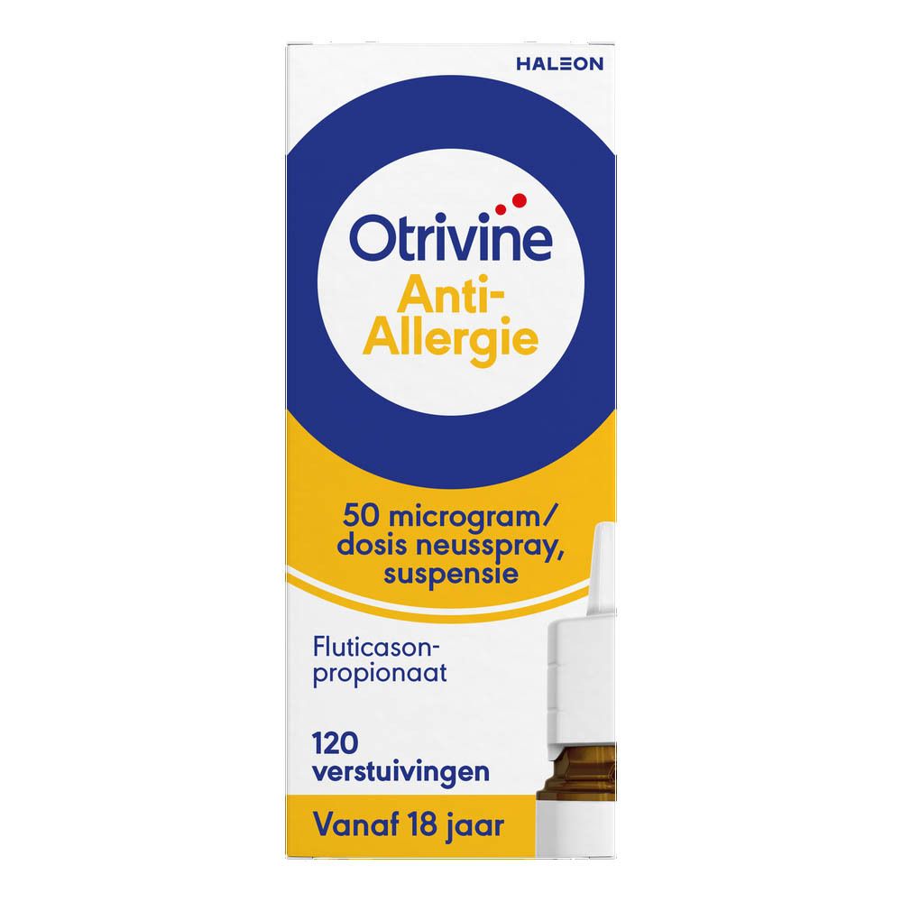 Otrivine Anti-Allergie 50 mcg/dosis Suspensie Neusspray 10 ml - Farmaline