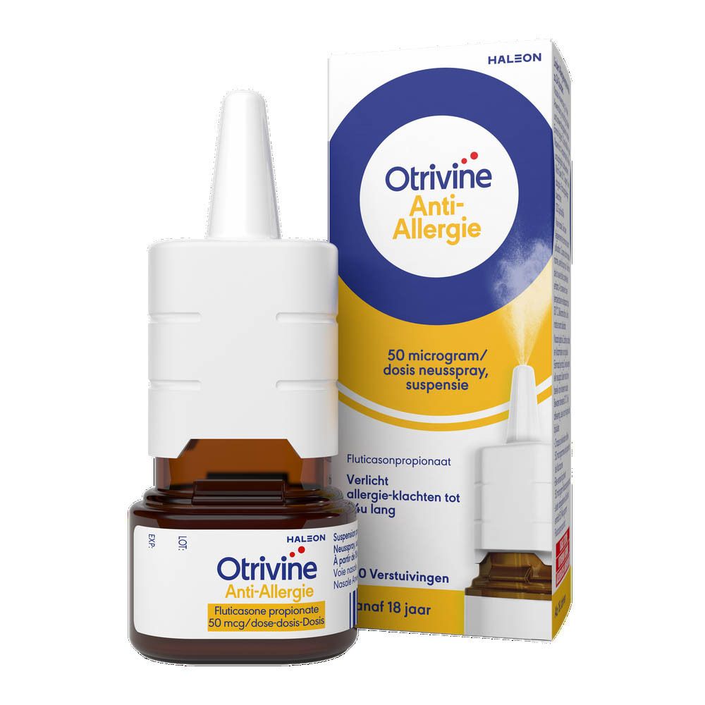 Otrivine Anti-Allergie 50 mcg/dosis Suspensie Neusspray 10 ml - Farmaline