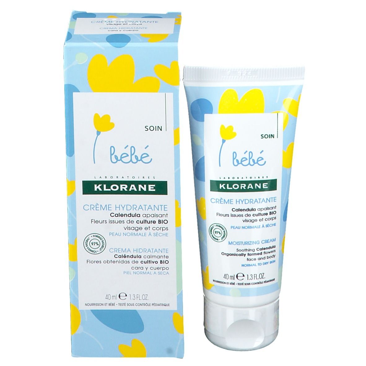 KLORANE Baby-Feuchtigkeitscreme mit Calendula 40 ml - shop-apotheke.at