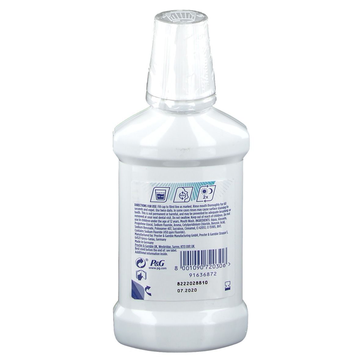 Oral-B Zahnfleisch & -schmelz Repair Mundspülung Frische Minze 250 ml ...