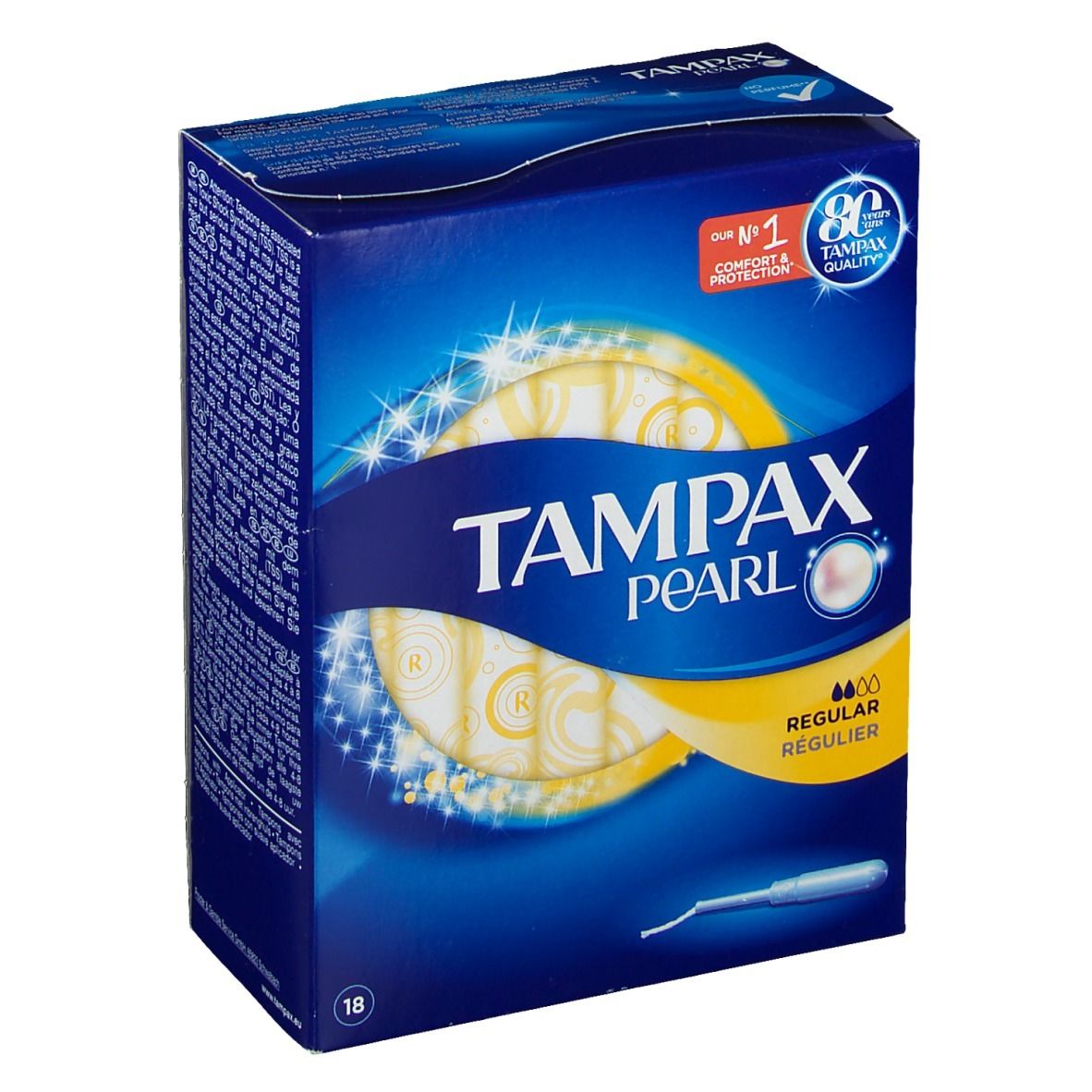 TAMPAX PEARL REGULAR 18 St - Shop Apotheke