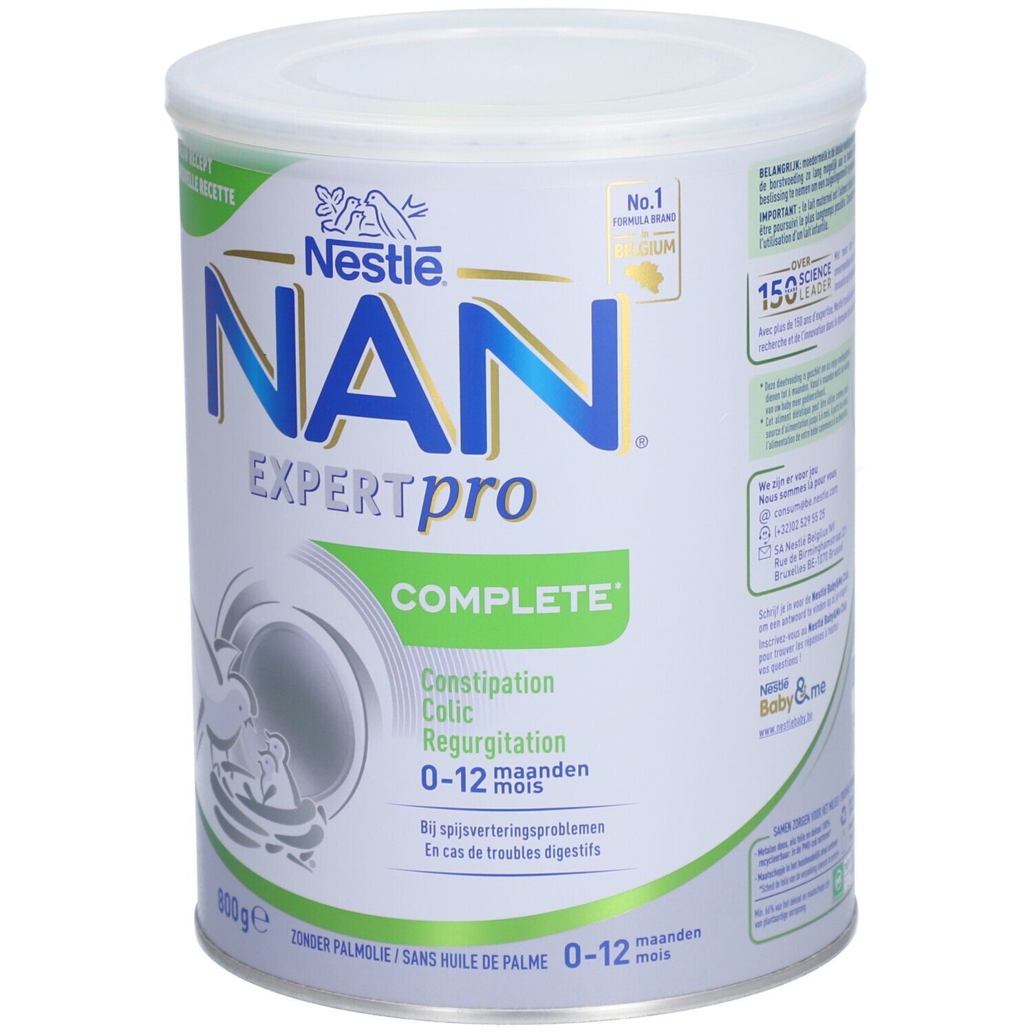 Nestlé® NAN® ExpertPro® Complete 0-12 maanden 800 g - Farmaline