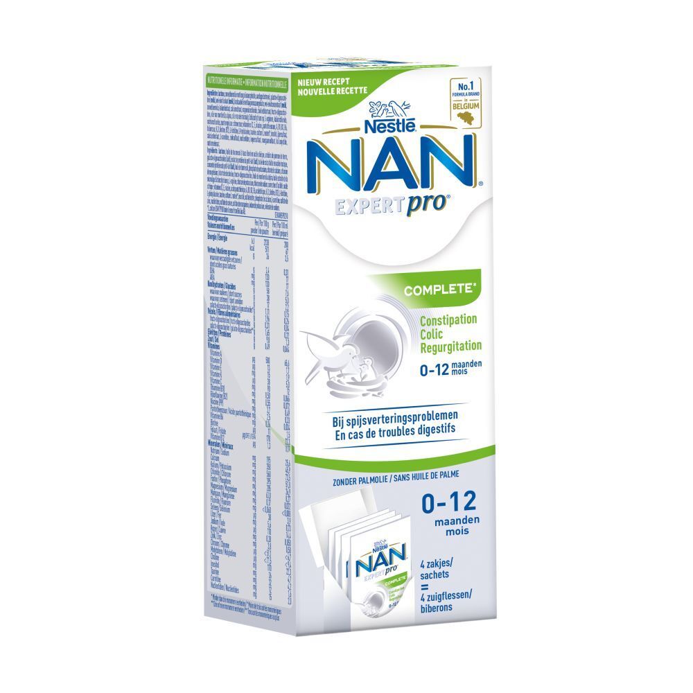 Nestlé® NAN® EXPERT PRO COMPLETE 0-12M 4x26,2 g - Farmaline