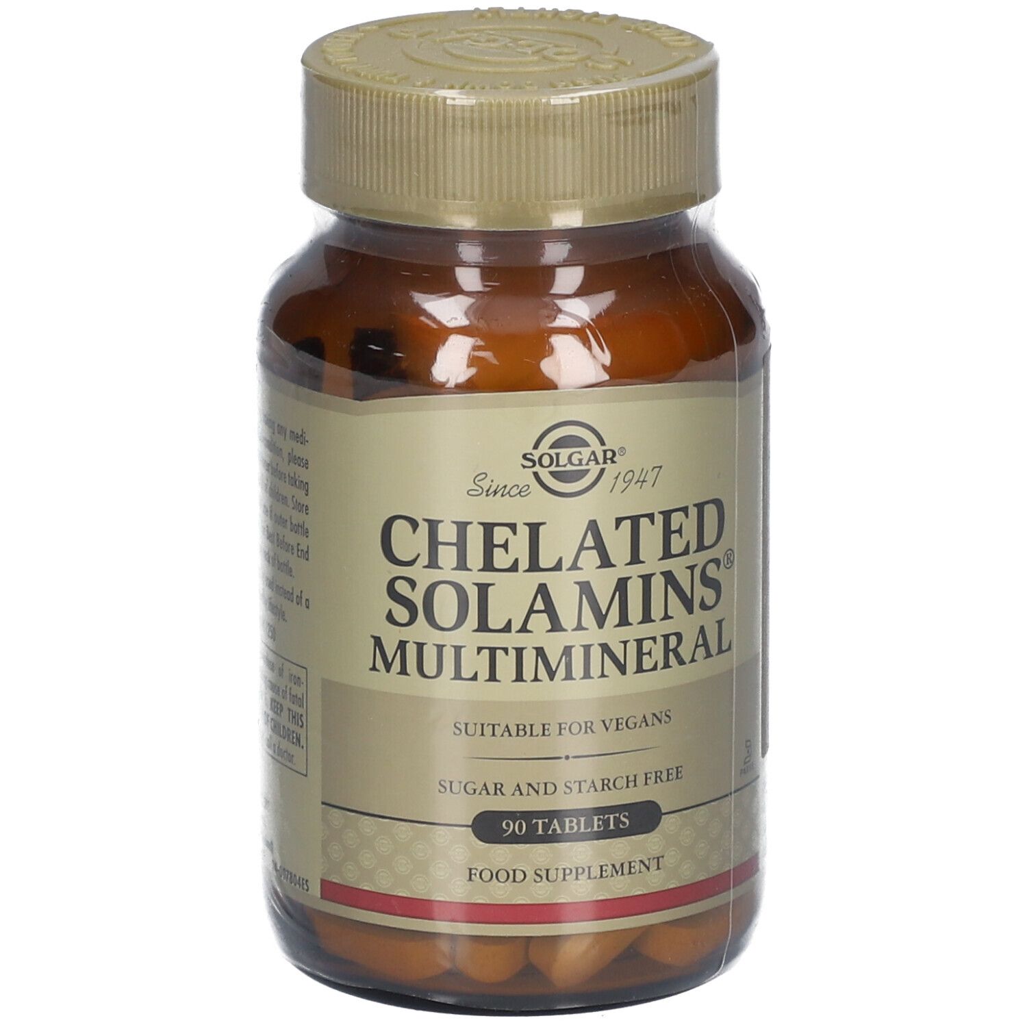 SOLGAR® Chelated Solamins 90 pz | Redcare