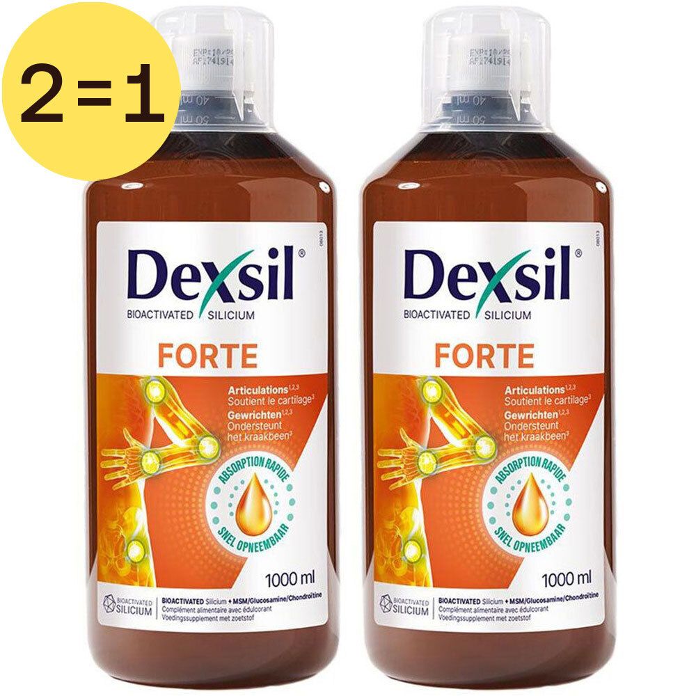 Dexsil® Forte 2 voor 1 2x1 l - Farmaline