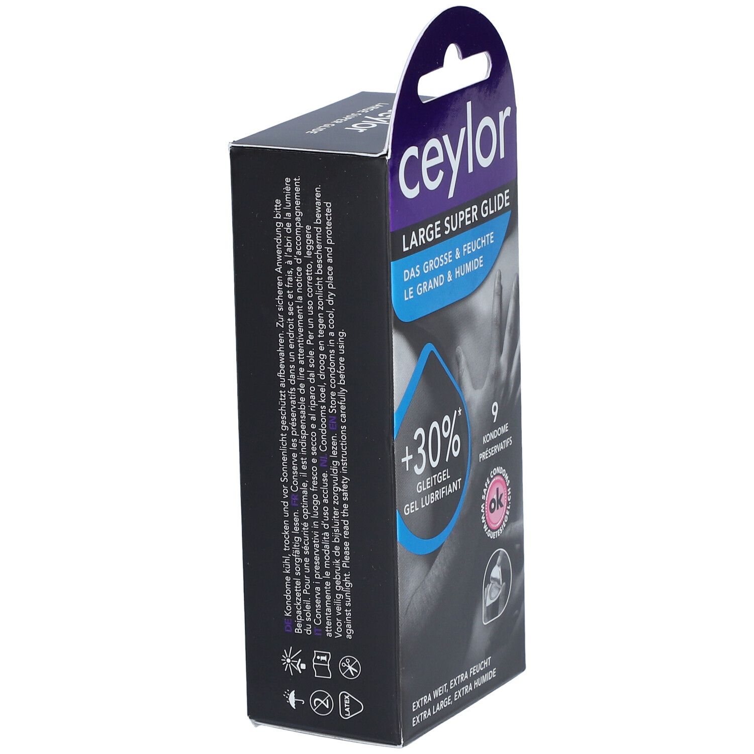 CEYLOR Kondom Large Super Glide 9 St - Shop Apotheke