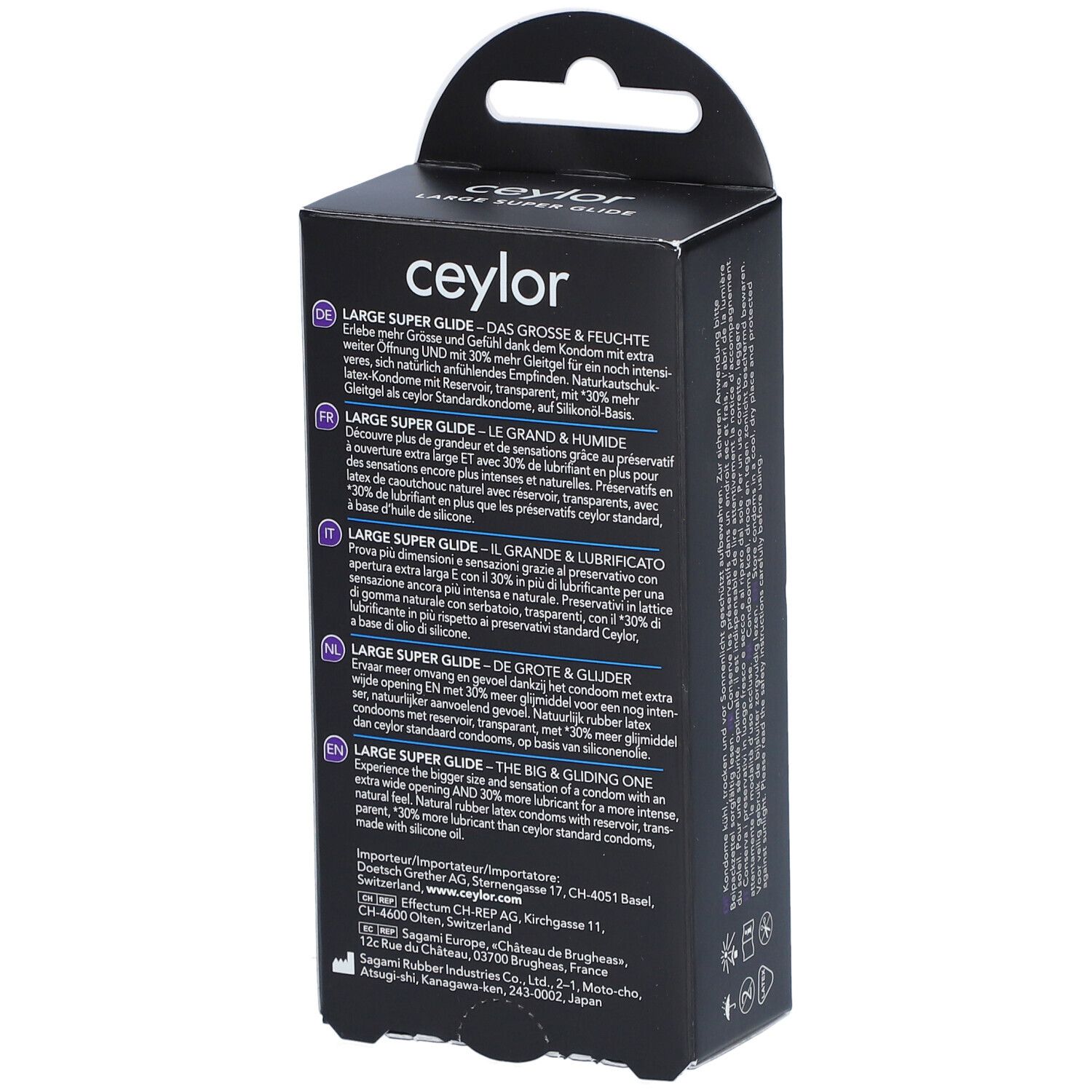 CEYLOR Kondom Large Super Glide 9 St - Shop Apotheke