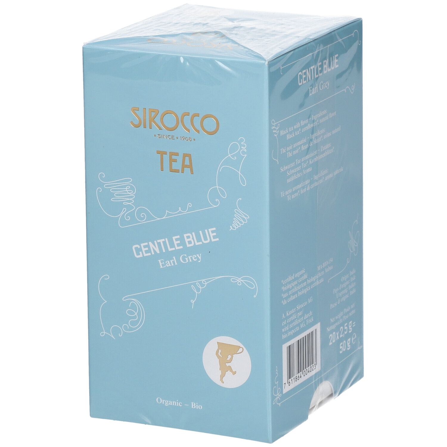 Sirocco Bio Tee Gentle Blue Earl Grey Tea 20 St - Shop Apotheke