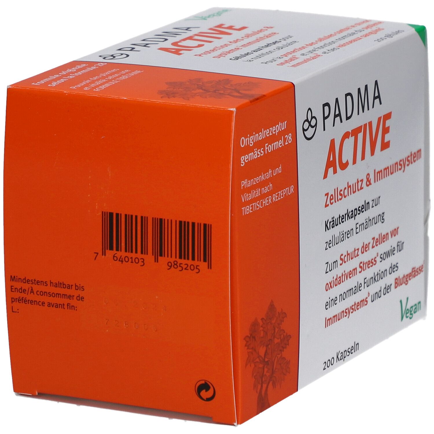 PADMA ACTIVE Kapseln 200 St - Shop Apotheke
